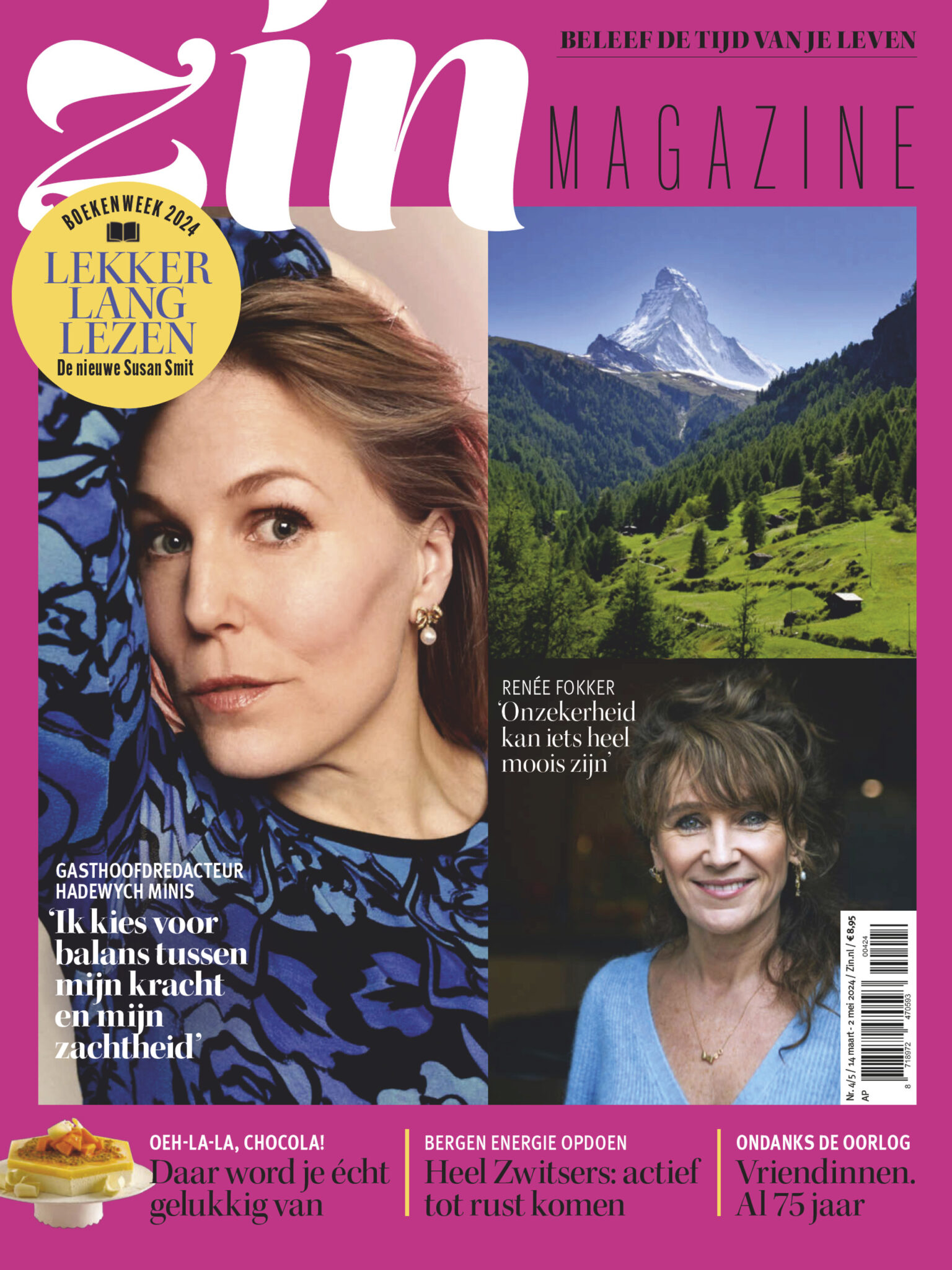 Actrice Hadewych Minis is in balans - Zin.nl